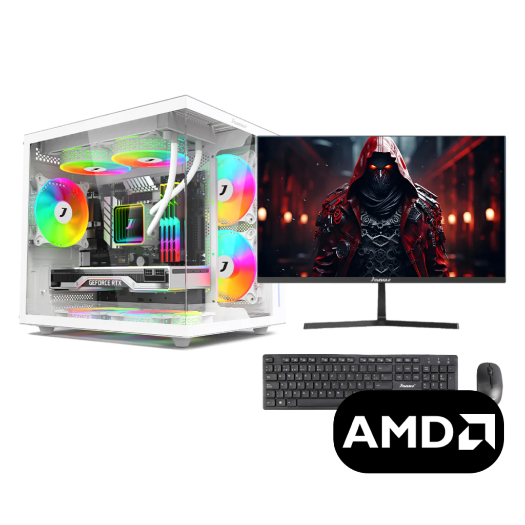 PC JANUS COMPLETA AMD RYZEN 5 5600G A520M 16GB 512GB PECERA - TigerTech