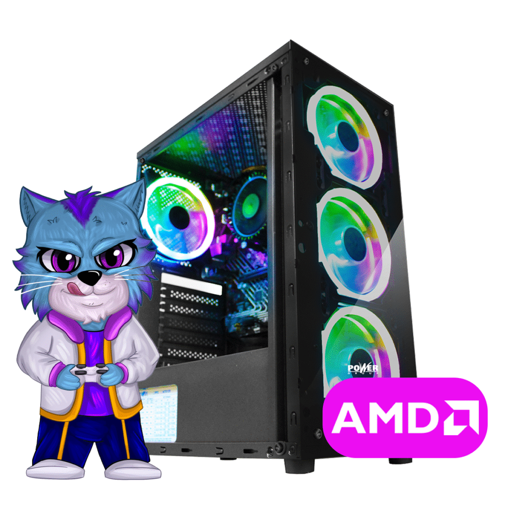 PC GAMER AMD RYZEN 5 8600G A620M 16GB 512 M2 RADEON 760M - TigerTech